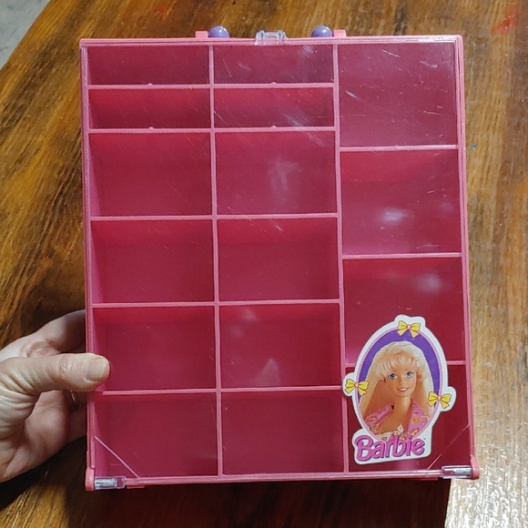 Barbie | Toys | Vintage 993 Mattel Barbie Pink Storage Organizer | Poshmark